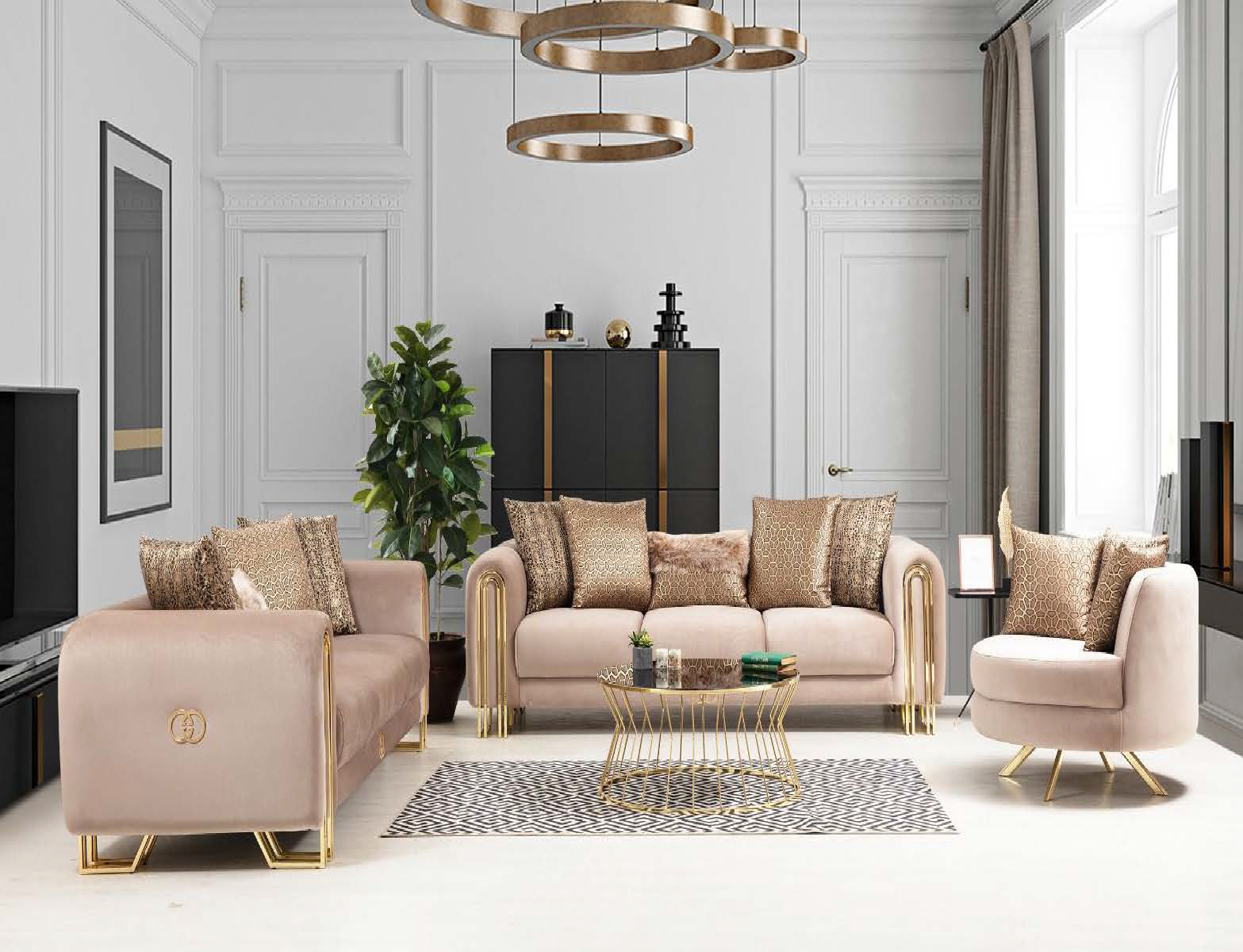 CHANEL SOFA 3 SEATER | CF Gallery Furniture